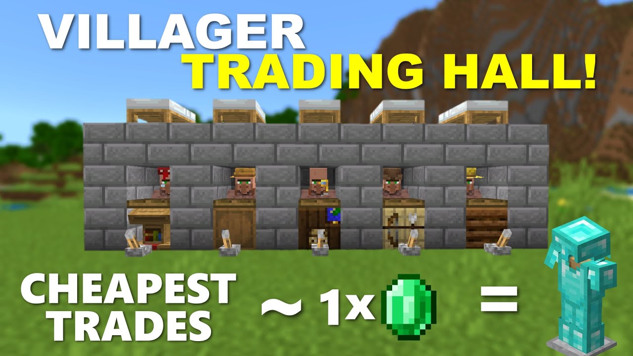 BEST Villager Trading Hall for Minecraft 1.21 - (Easy & Efficient ...