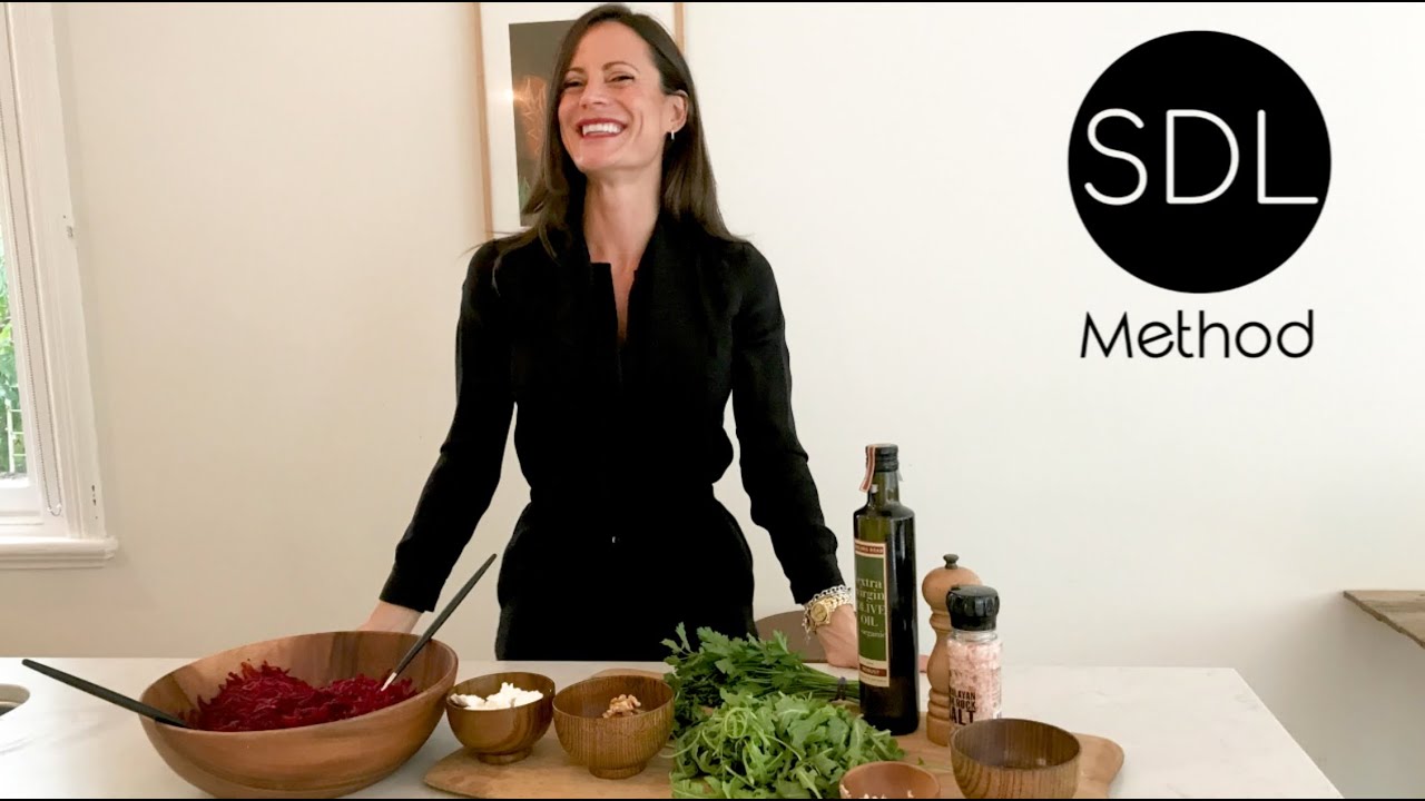 TWO MINUTE BEETROOT SALAD!! | SARAH DI LORENZO - YouTube