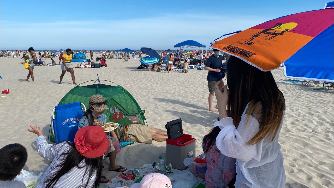 LIVE 6/20/20 Long Island Jones Beach直播长岛 Jones海滩 上 - YouTube