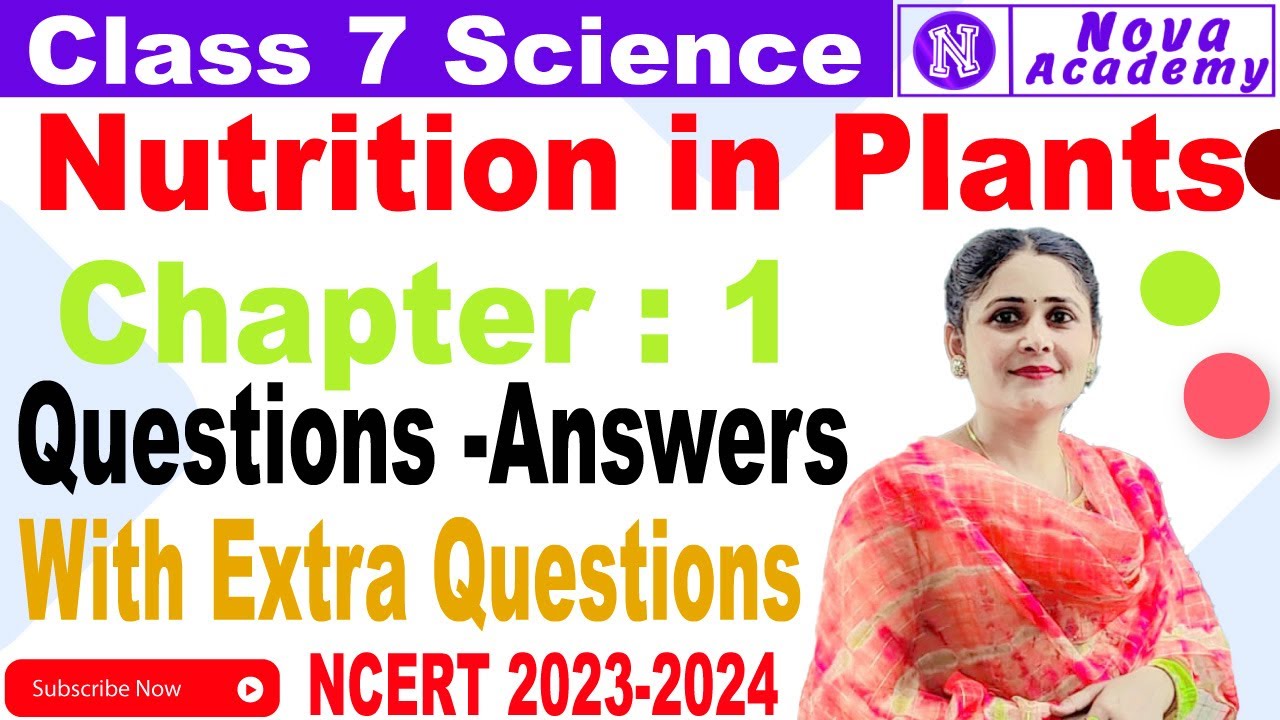 Class 7th Science Chapter 1: Nutrition in Plants - Question-Answers ...