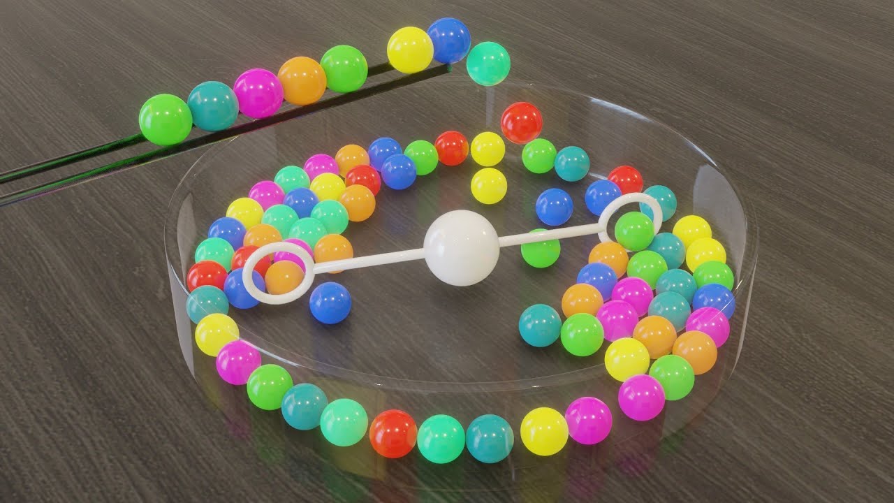 Marble Run Animation #5 - Video Relaxing - YouTube