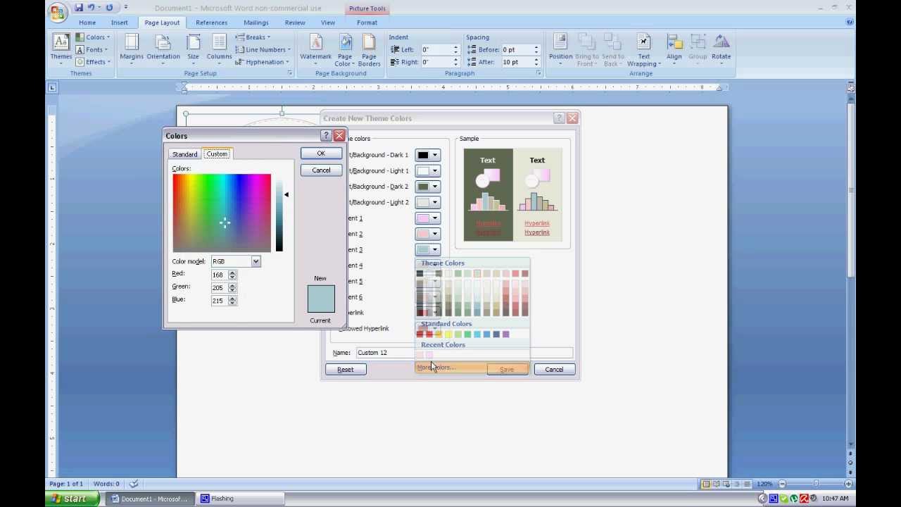 Changing The Colour Of Digital Stamps In MS Word YouTube changing-the-colour-of-digital-stamps-in-ms-word-youtube