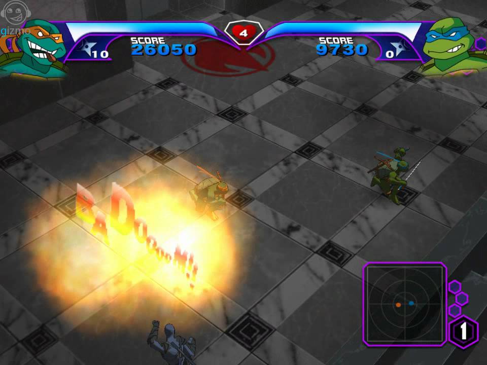 TMNT 2003 Walkthrough Stage 6 Justice Area 1 Entrance - YouTube