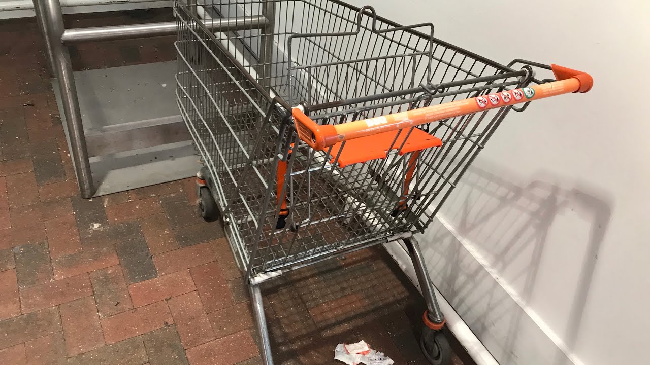 B&Q trolley in Matalan - YouTube
