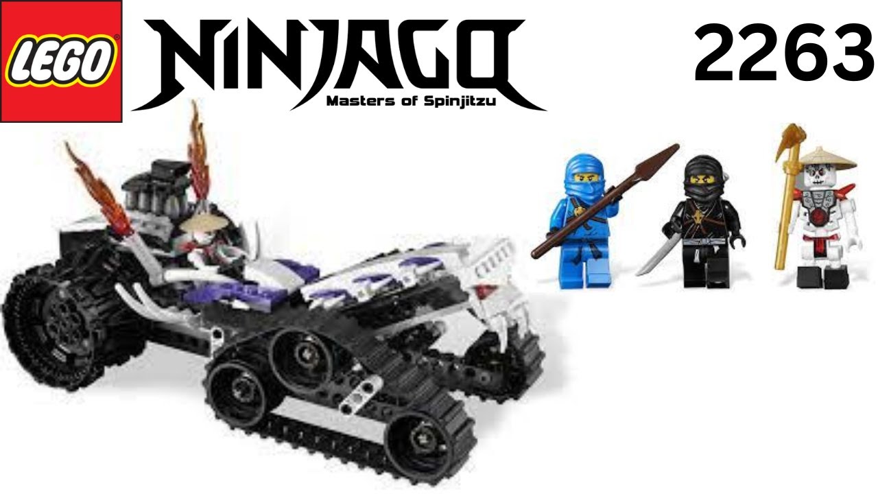 Lego Ninjago Turbo Shredder 2263 Review - YouTube