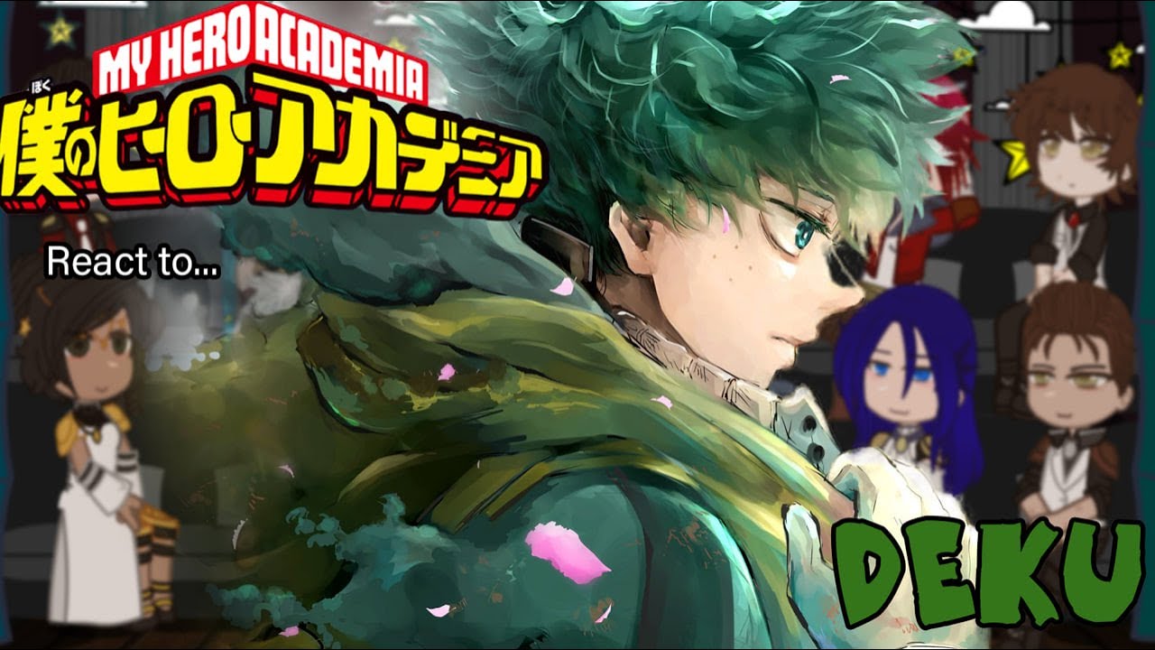 Arcane react to MHA - Deku /🇧🇷/🇺🇸/ Izuku Midoriya // Gacha React - YouTube