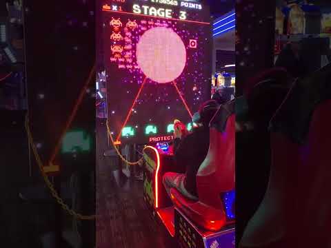 Space invaders frenzy at Dave and busters part 3 - YouTube