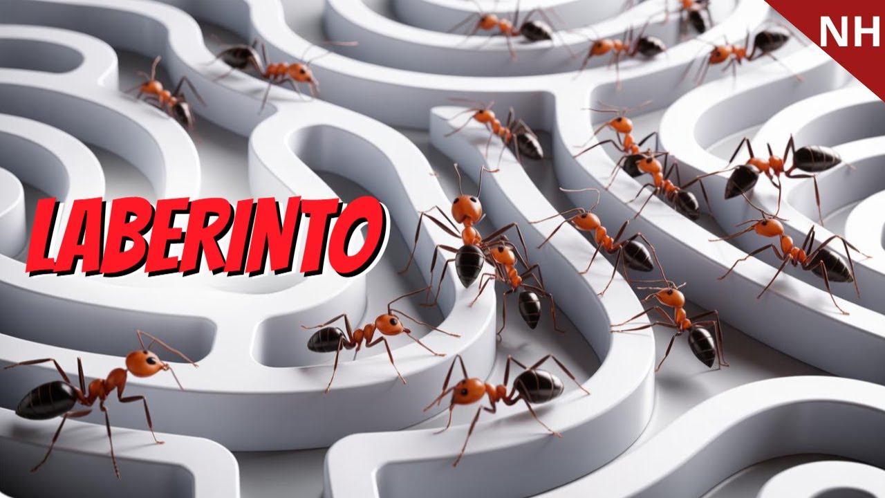 ¡Mira cómo Resuelven el LABERINTO las Hormigas! - YouTube