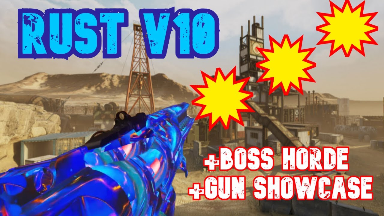 Custom Zombies-Rust Remake v10 + Boss Arena! - YouTube