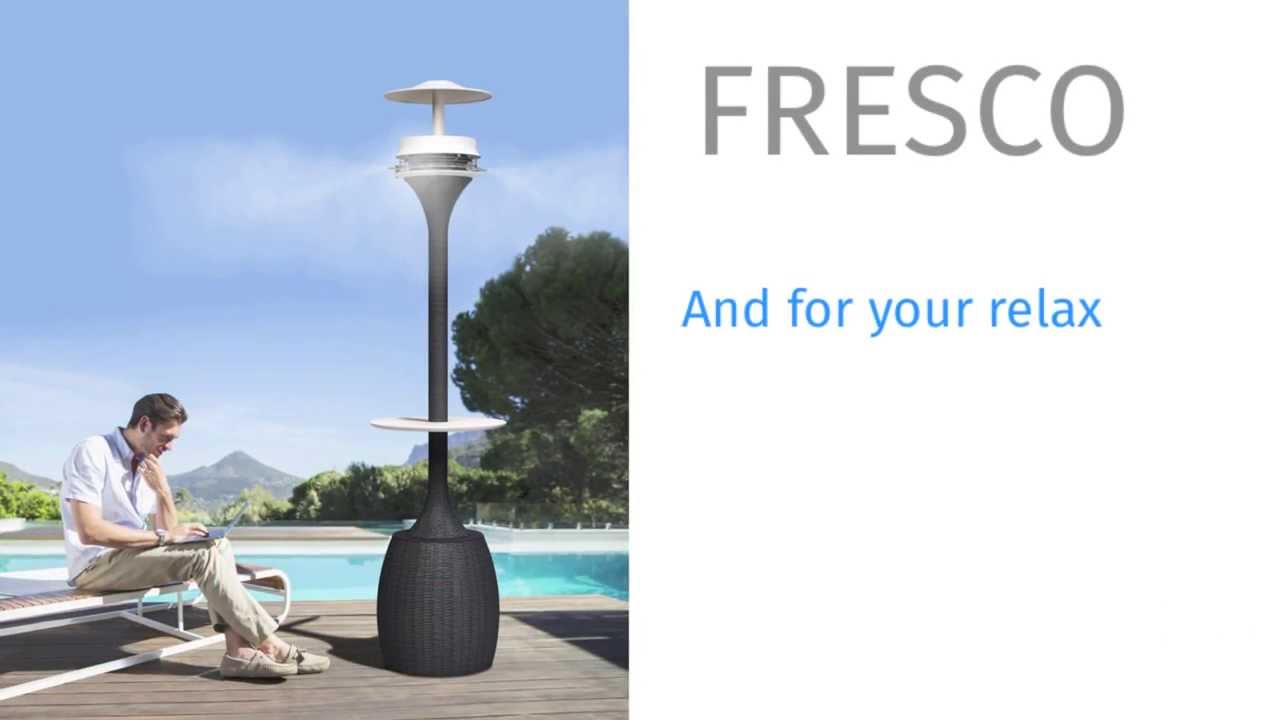 Fresco technical features: cooling system and outdoor furniture - YouTube