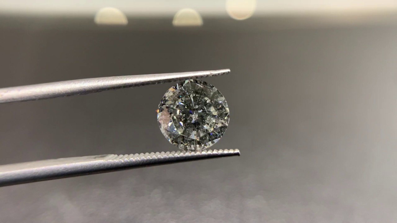 1.01ct I/SI3 Round Brilliant Loose Diamond with EGL Grading Report ...