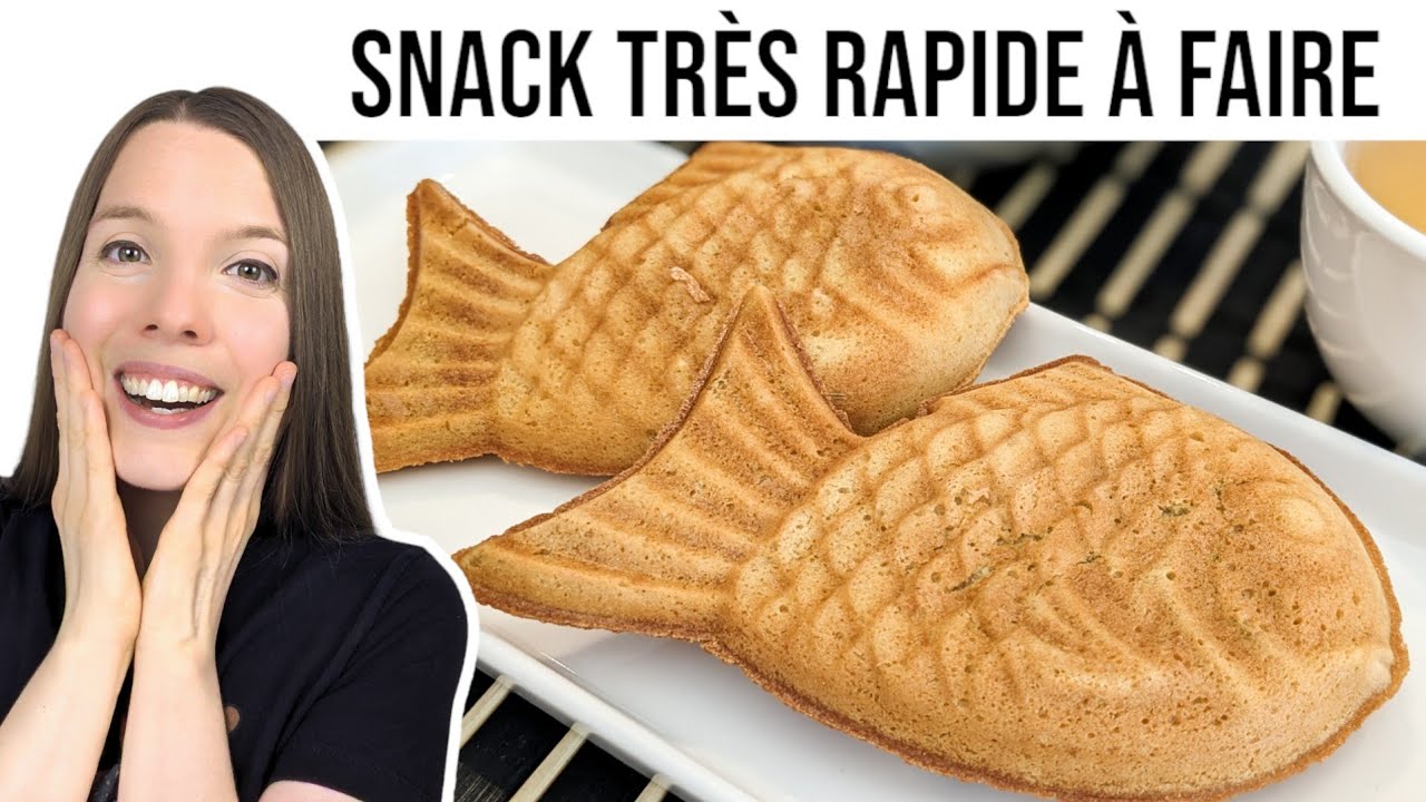 Recette Japonaise: TAIYAKI Gaufres Forme de Poisson - HOP DANS LE WOK ...