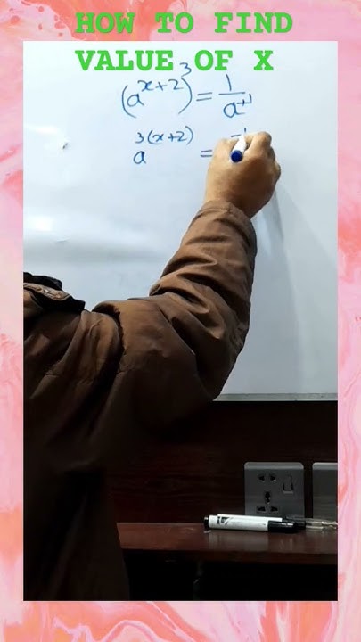 How To Find Value Of x#arshadjaved - YouTube