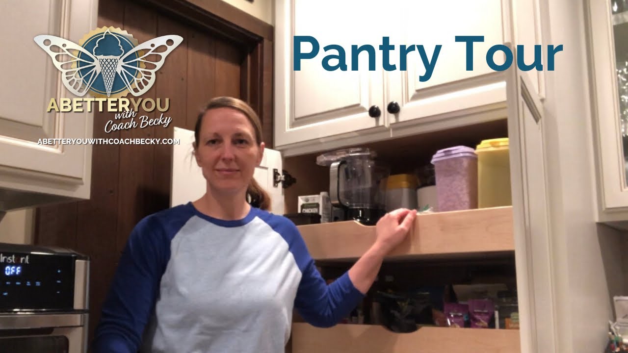 Pantry tour with Coach Becky - YouTube