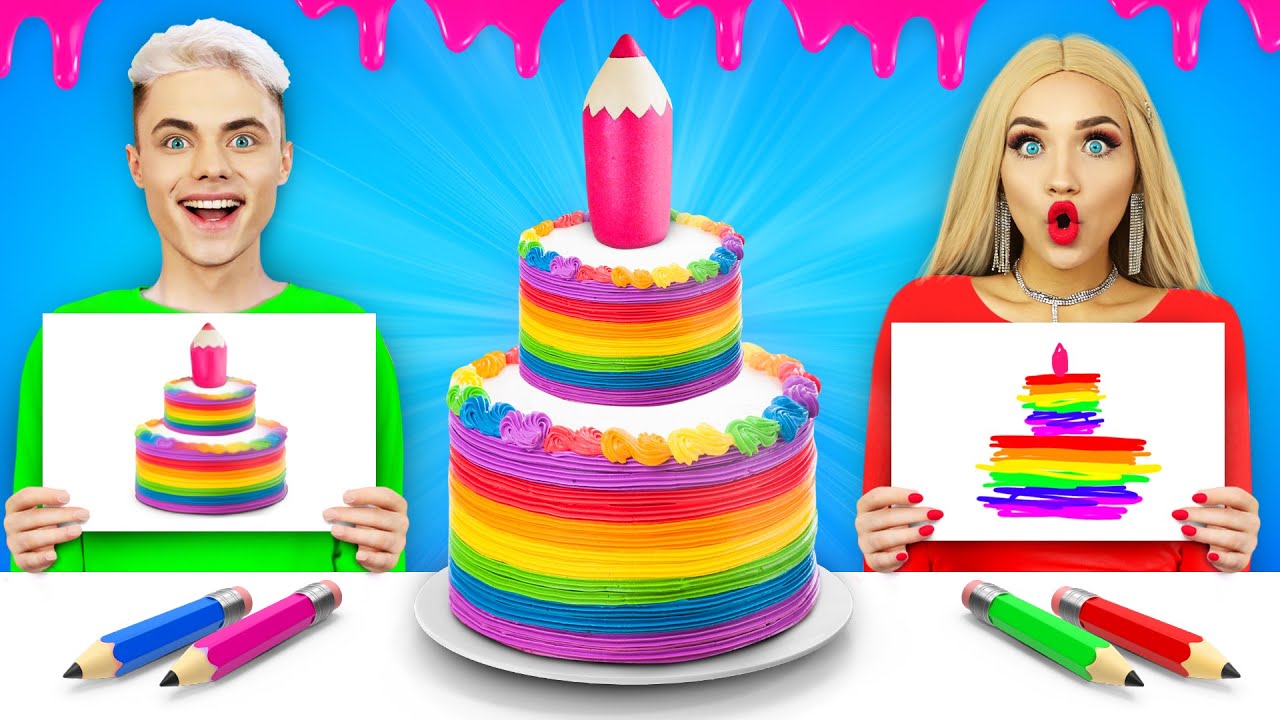 Who Draws Better? Art Challenge and Drawing Tricks | Painting Battle ...