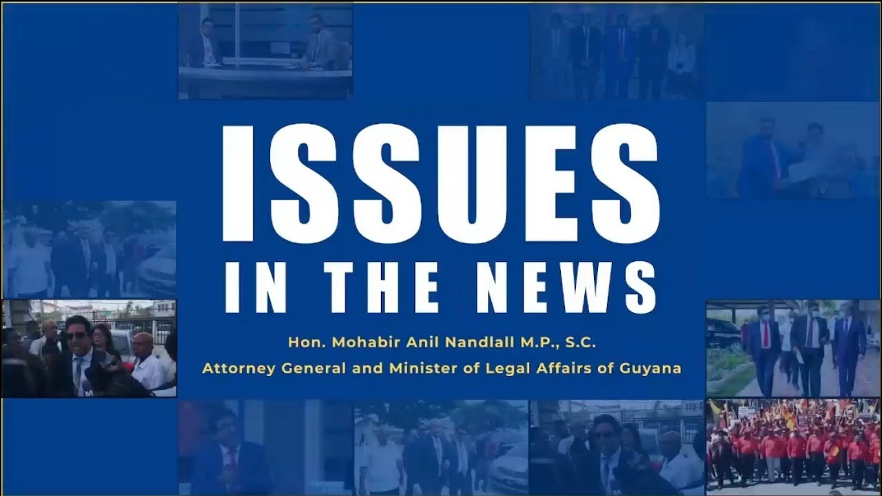 ISSUES IN THE NEWS - YouTube