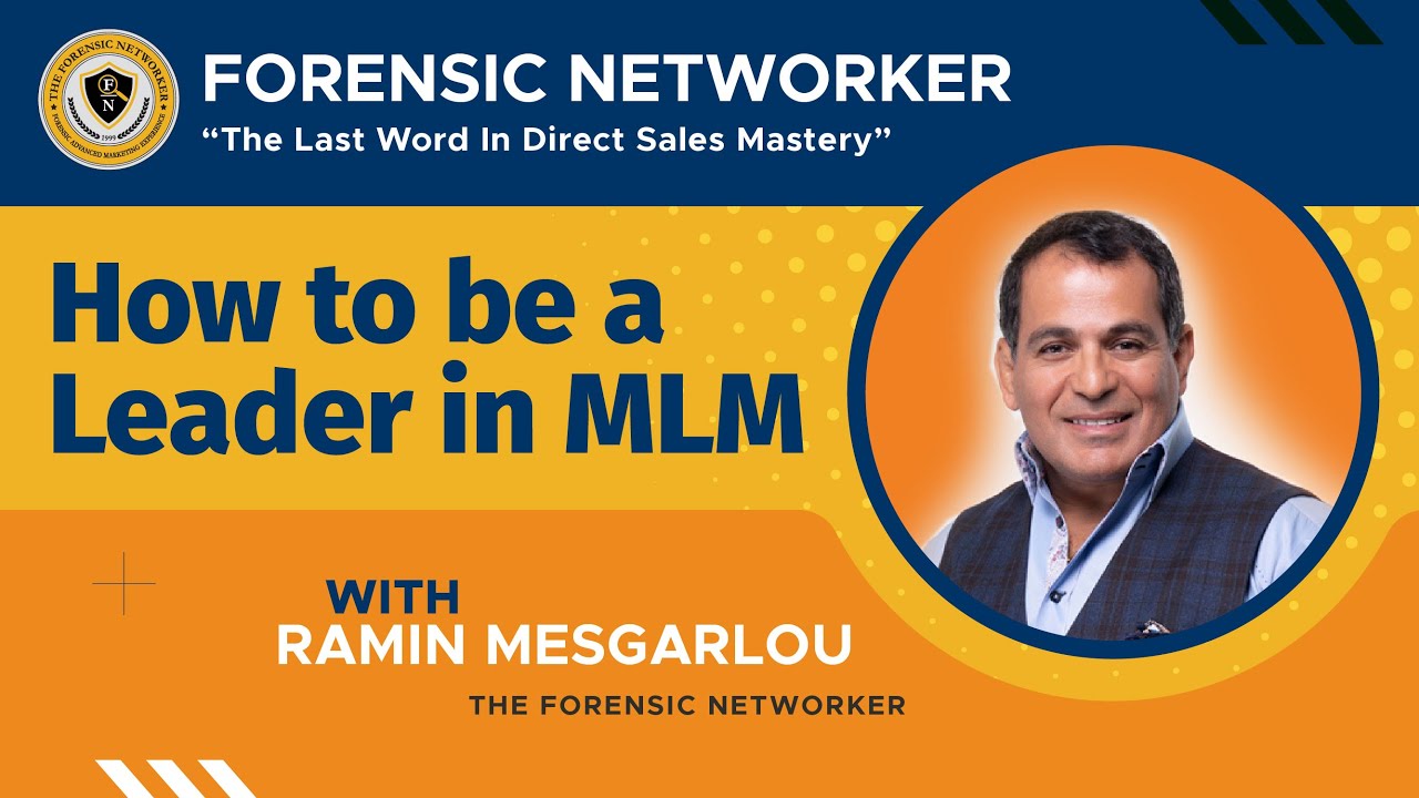 How to be a leader in MLM - YouTube