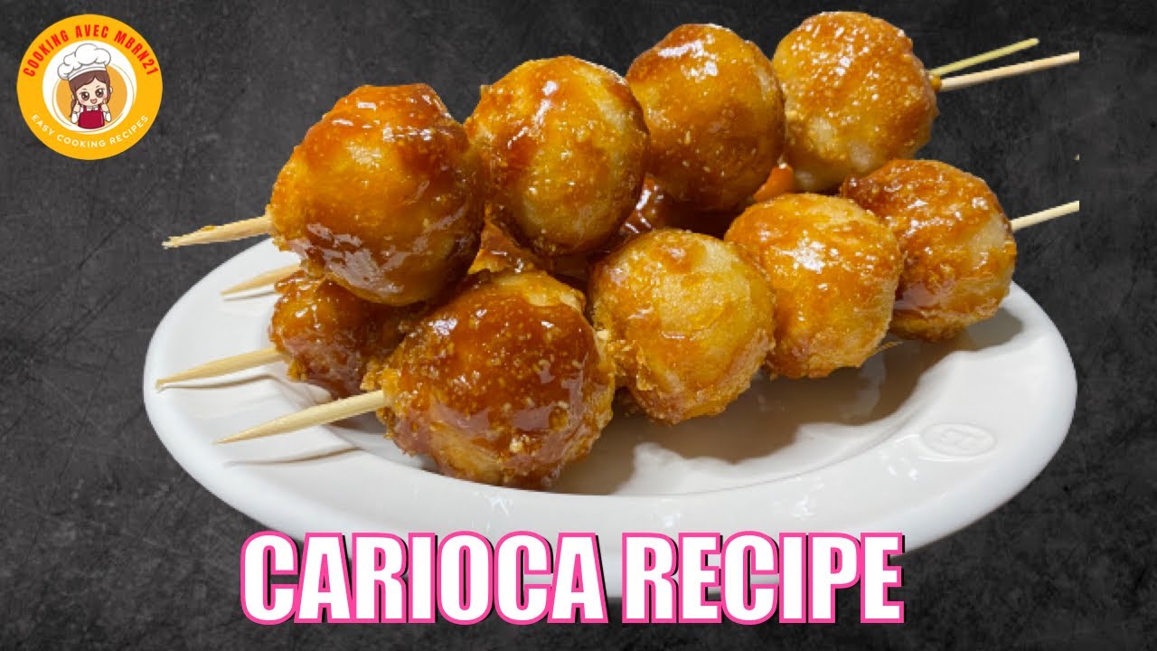 Delicious and Sweet Carioca Recipe - Perfect for Merienda! - YouTube