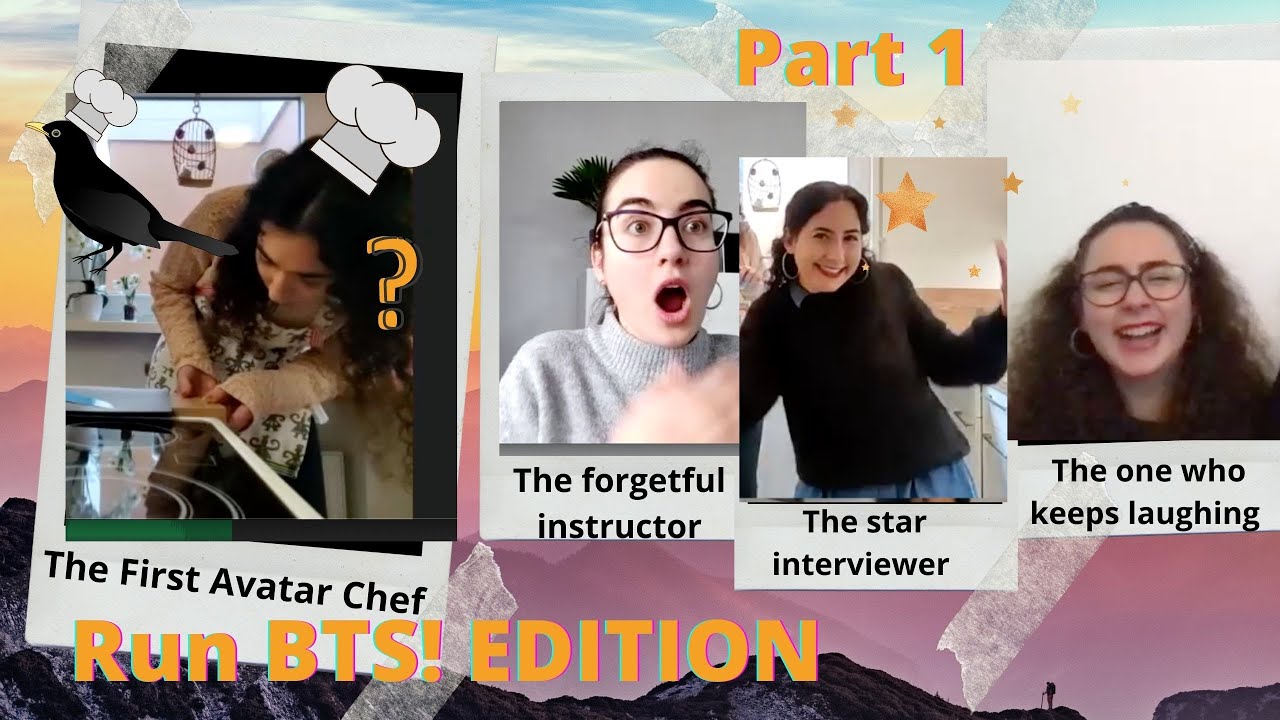 Following the Run BTS! Avatar Cooking Challenge Part 1(Four ...
