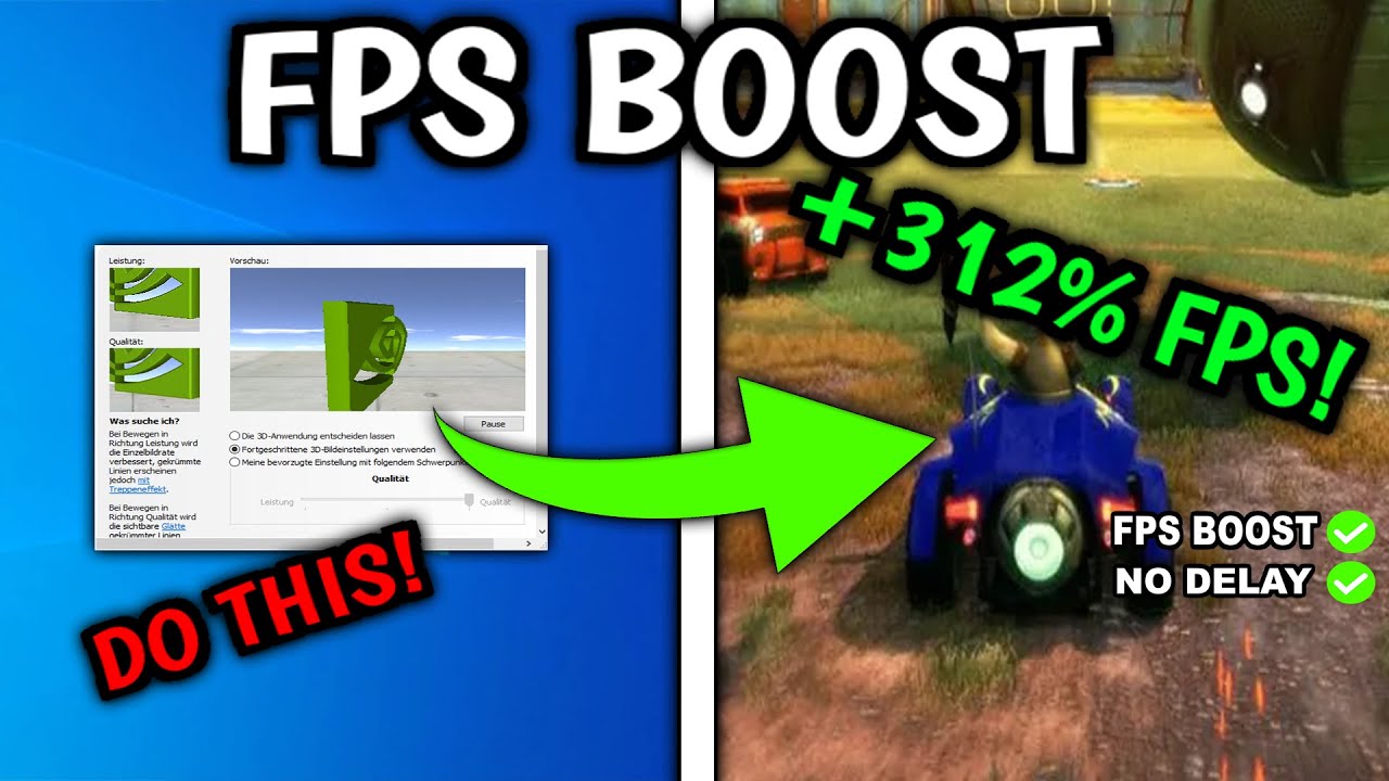 The Ultimate FPS Boost Guide For Rocket League (Easy Steps) - YouTube