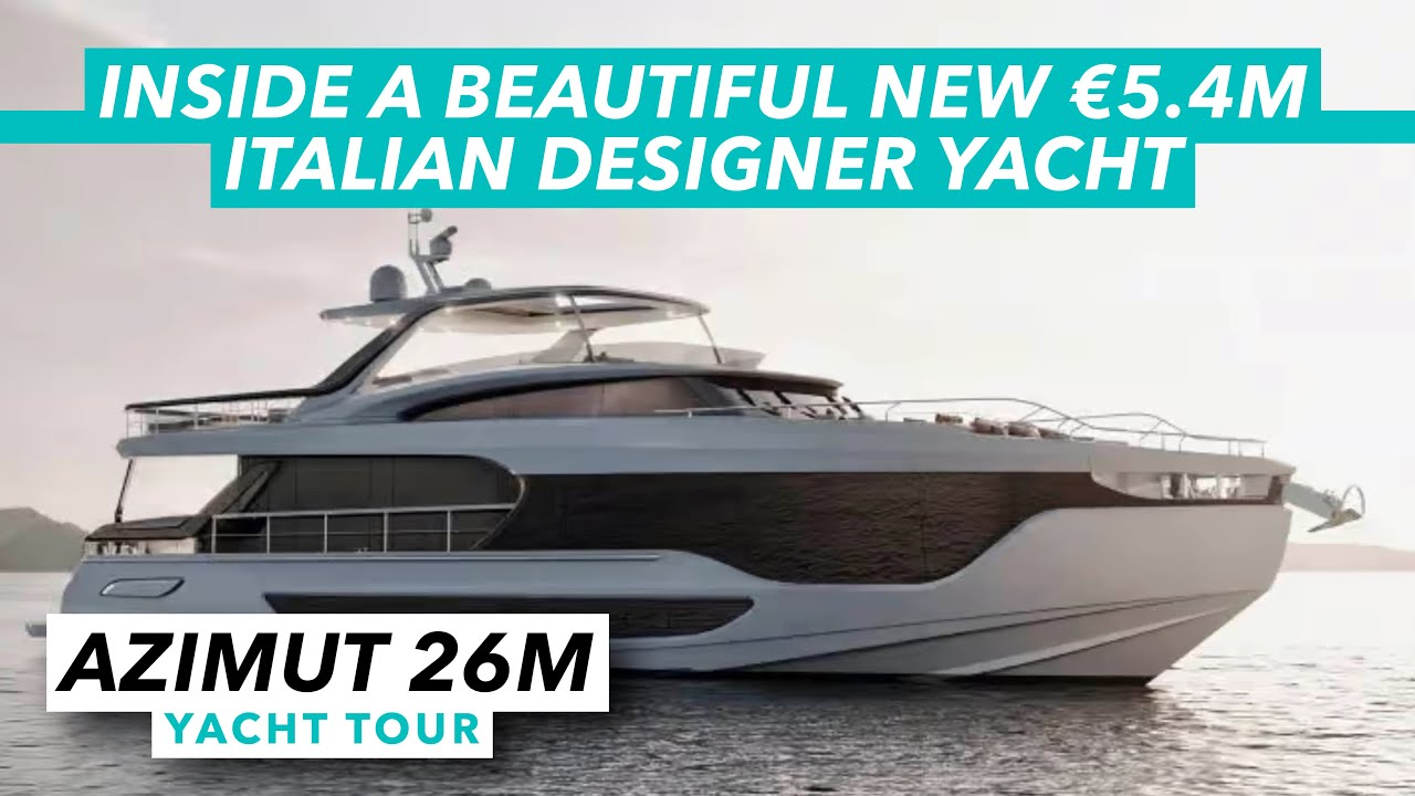 Inside A Beautiful New 5 4million Italian Designer Yacht Azimut inside-a-beautiful-new-5-4million-italian-designer-yacht-azimut