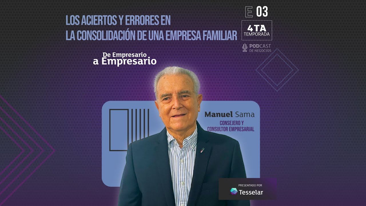 De Empresario a Empresario - T4 E03 - Manuel Sama -Los aciertos y ...