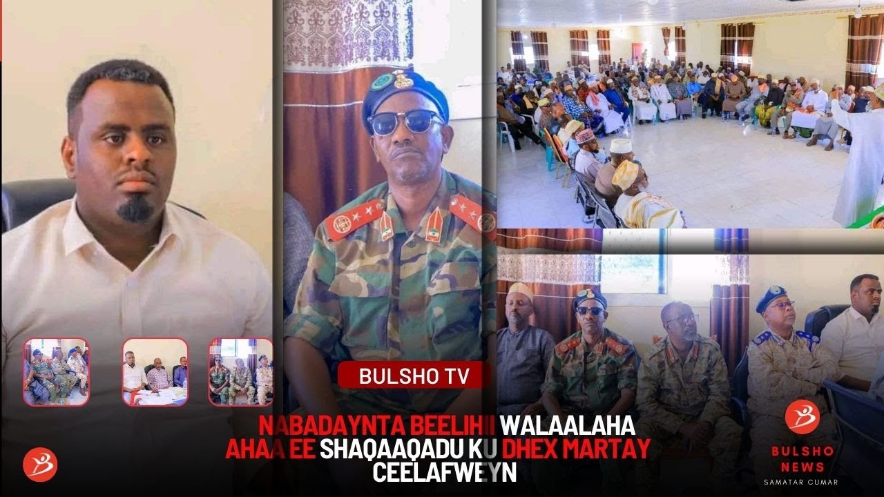 Nabadii Ceelafway Oo Salka Loo Xidhay $ Taliye Baashe Fanax Oo Hanjabay ...