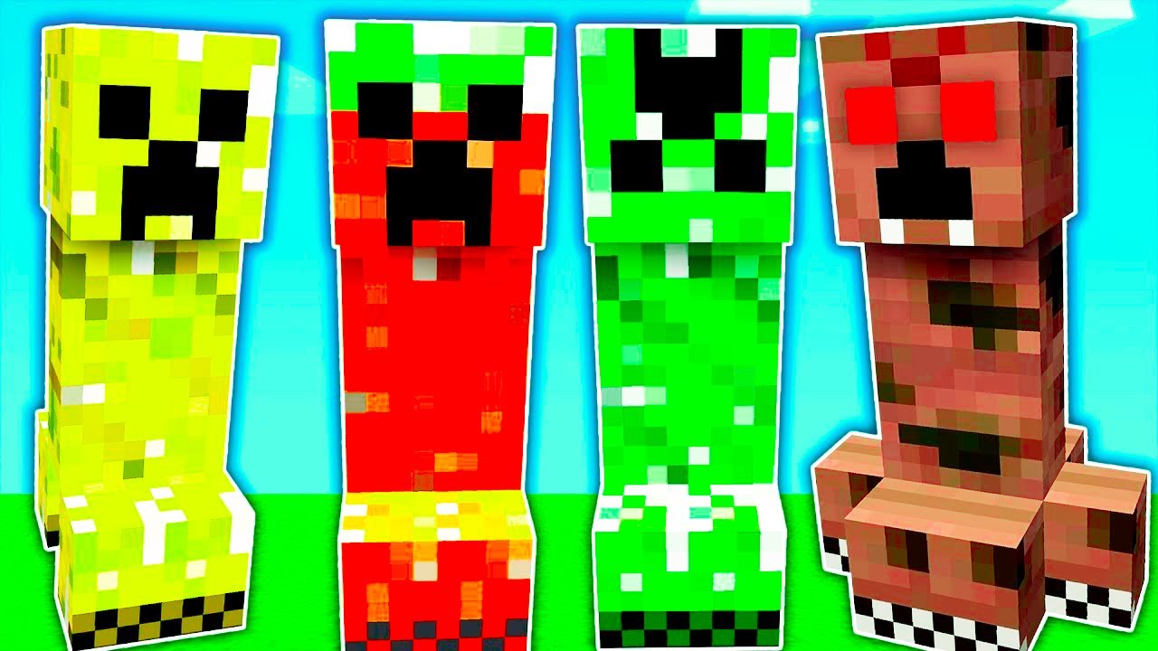 ESTOS CREPEERS EXISTEN y LOS PONEMOS A PRUEBA MINECRAFT MOD - YouTube