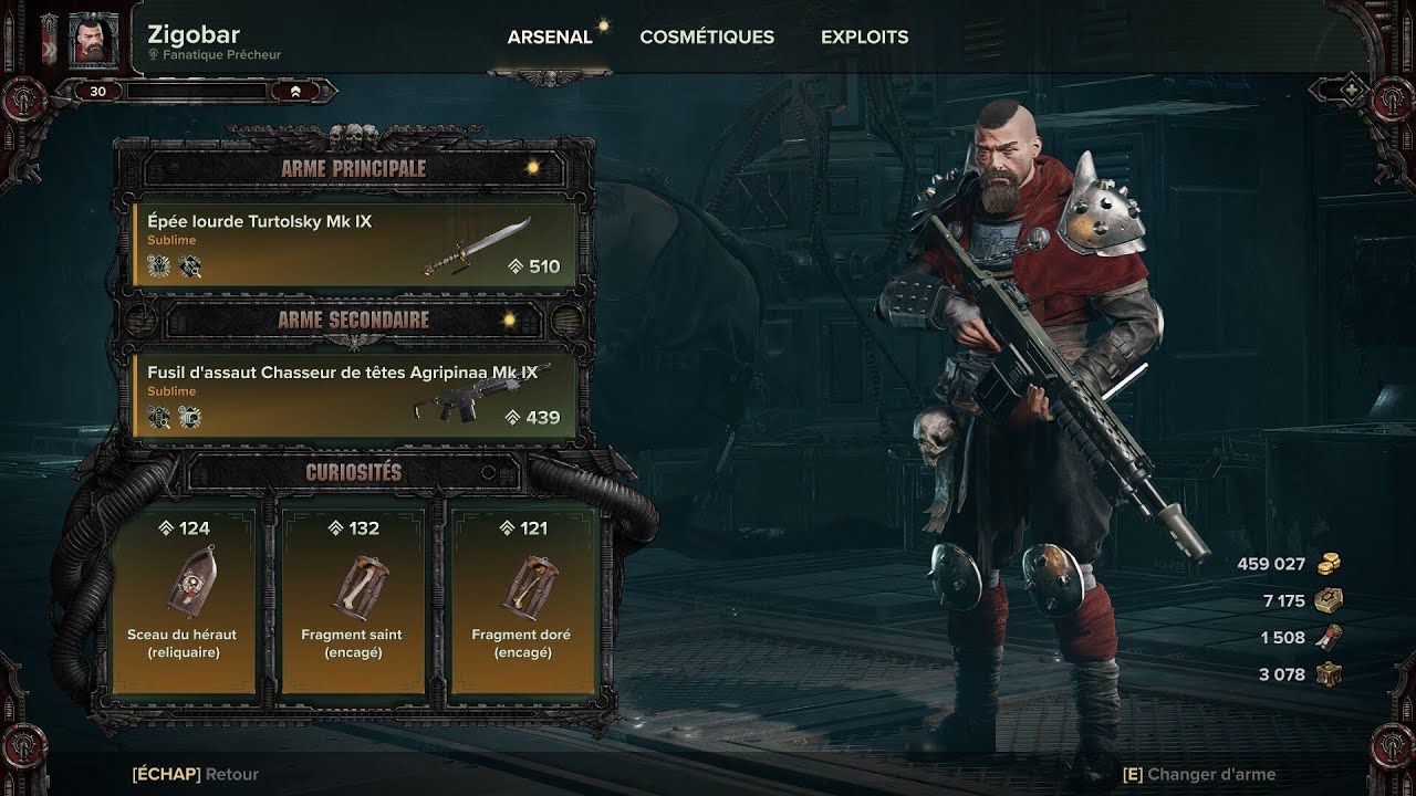 DarkTide Zealot Damnation Dog mod. Mk IX Autogun/Mk IX Heavy Sword ...