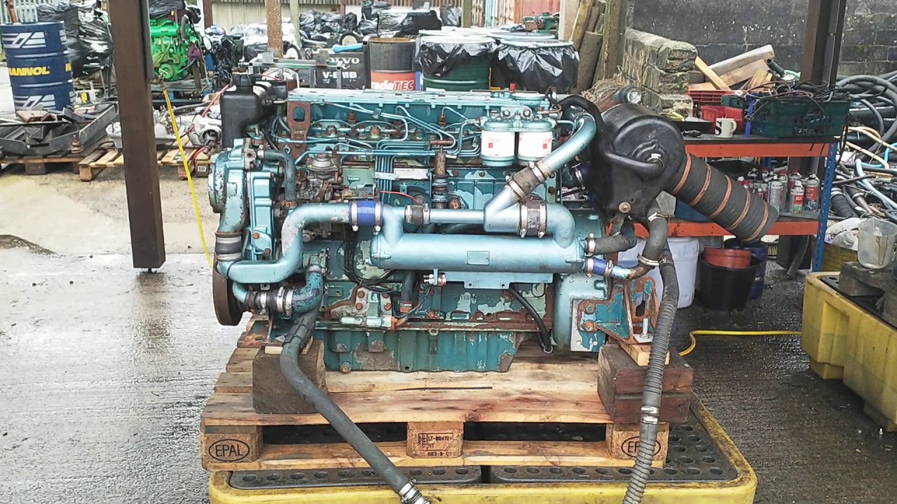 Perkins M185C Marine Diesel Engine Demo Run 180221 - YouTube