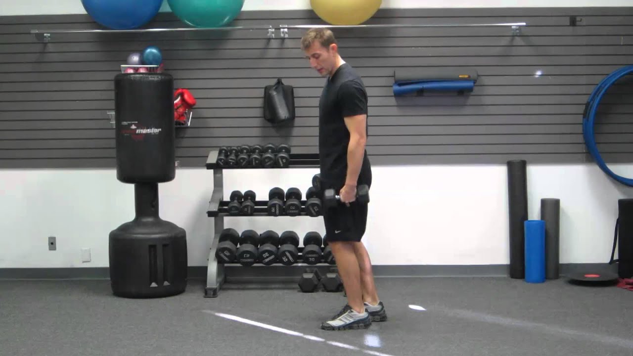 How To Do A One Leg Stiff Leg Deadlift (DL) | Hamstring, Lower Back ...