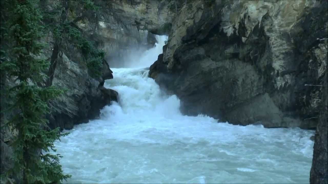Lower Sunwapta Falls, Icefields Parkway, Jasper National Park, Jasper ...