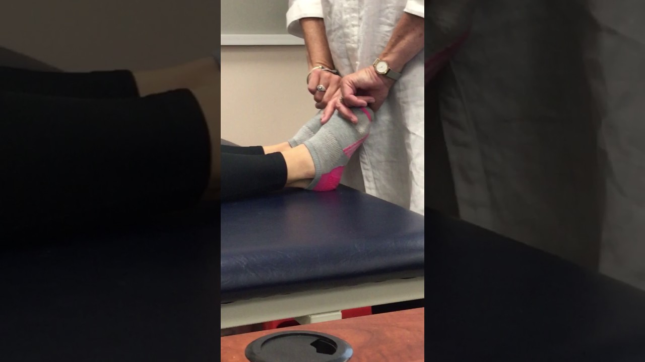 Toe flexion/ extension - YouTube