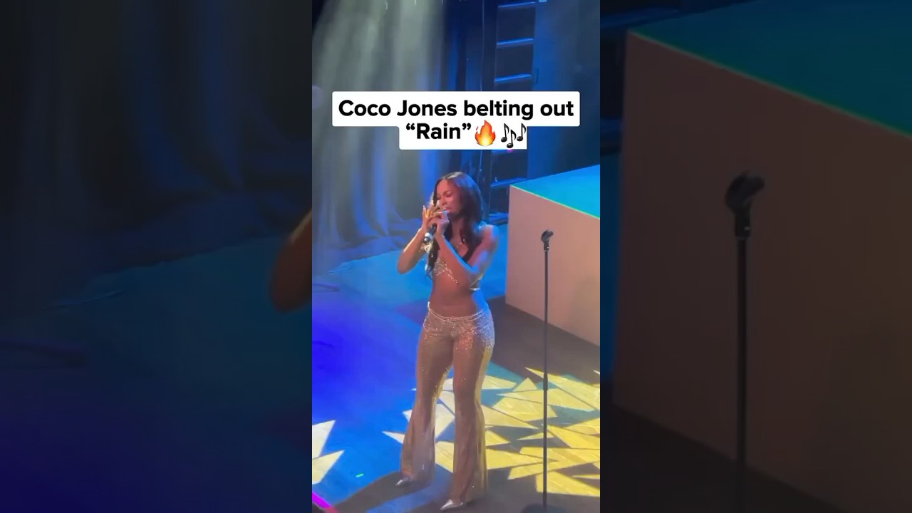 Coco Jones singing SWV’s Rain😍 #shorts #cocojones #coco #music #rnb # ...