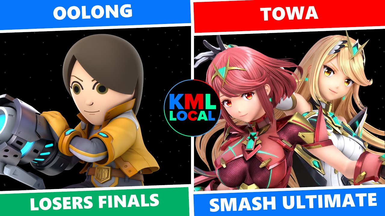KMLocal 43: Losers Finals - Oolong (Mii Gunner) Vs. Towa (Falco, Pyra ...