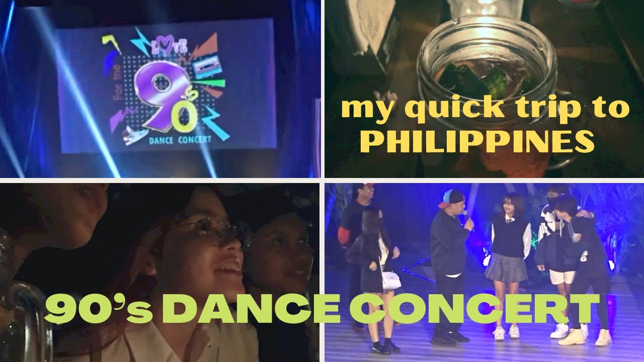 EP. 3 TRAVEL VLOG / 90s dance concert / fun night with my cousins / a ...