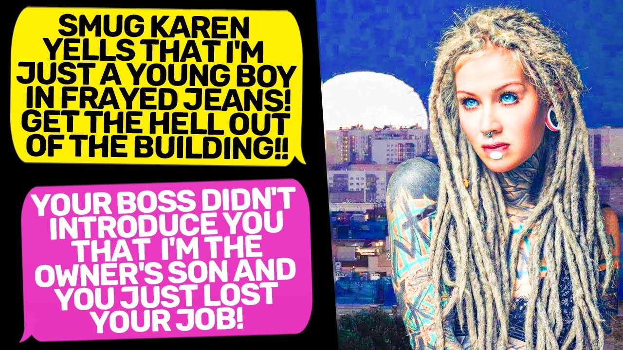 Employee Karen doesn't realise that I'm Son of the Owner of this Place ...