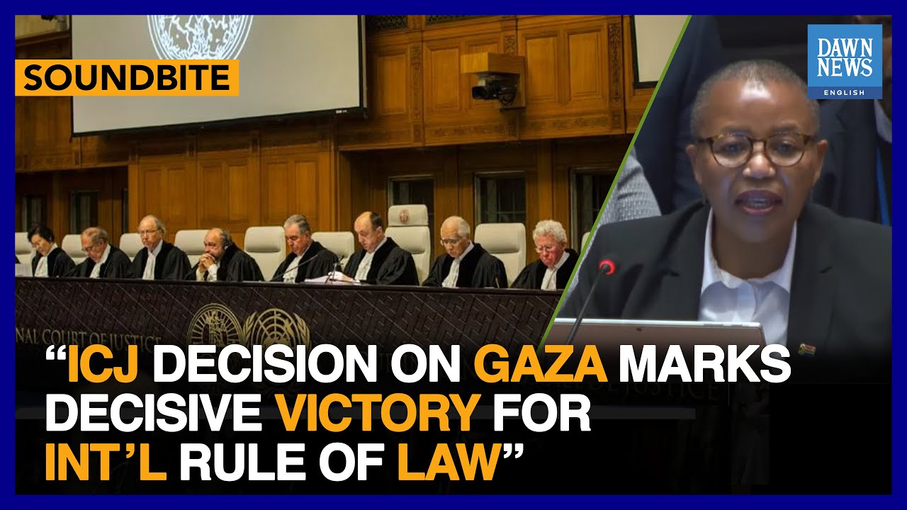 ICJ Decision Marks Victory For Int’l Rule Of Law: South African Envoy ...