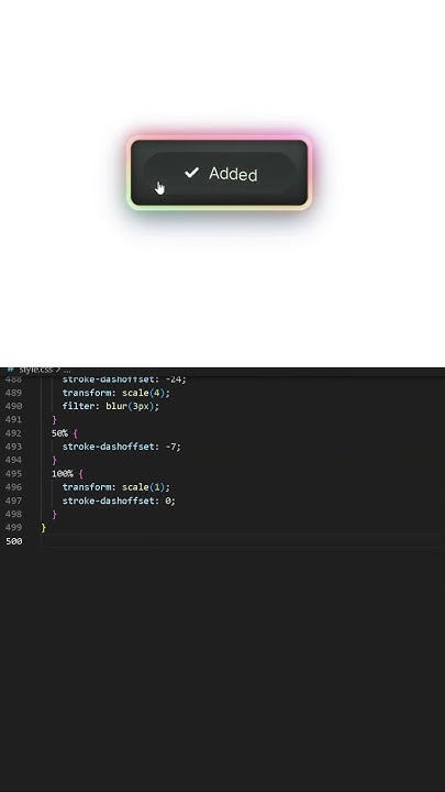 Animated Button In Css😍programming Coding Css Htmlcss Shorts