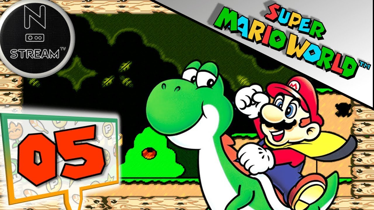 🔴 Live Gameplay Super Mario World (SNES) - Part 05 - YouTube