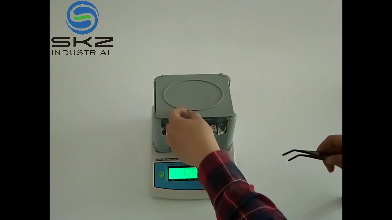 SKZ300 Digital Density Balance Densitometer - YouTube