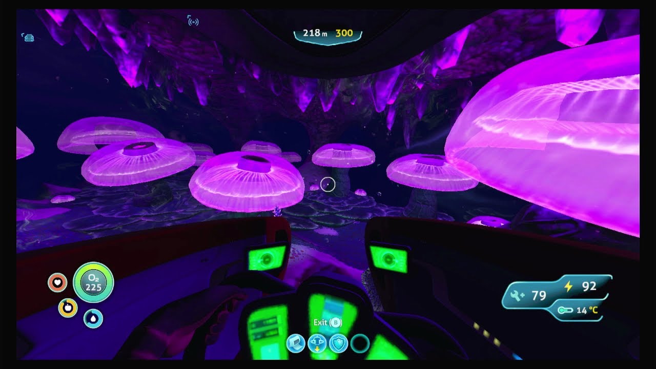 Exploring the Jelly-Shroom Caves Subnautica Episode 8 - YouTube