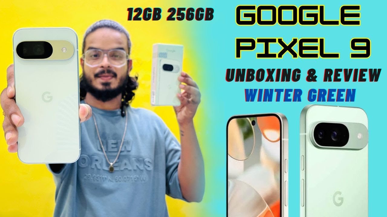 Google Pixel 9 Review & Unboxing 🔥Best Google Phone Ever🔥Best Compact ...