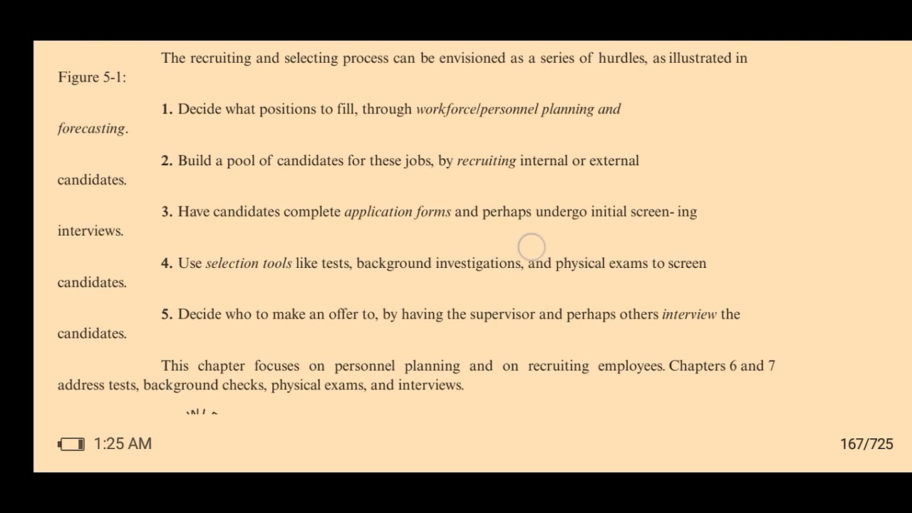 chapter 5 HRM by gary dessler /lec1 - YouTube