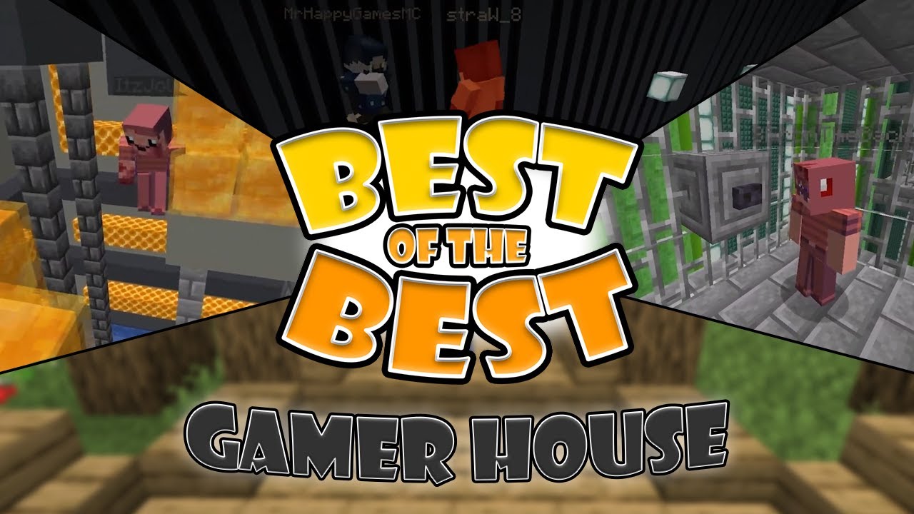 GAMER HOUSE! - Best of the Best: Episode 4 (Minecraft Game Show) - YouTube