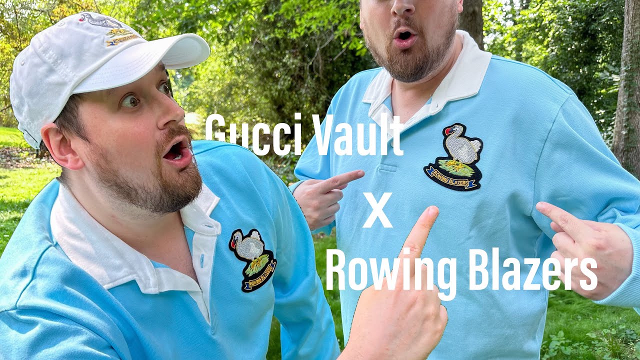 Check out the Gucci Vault X Rowing Blazers gear before it goes the way ...