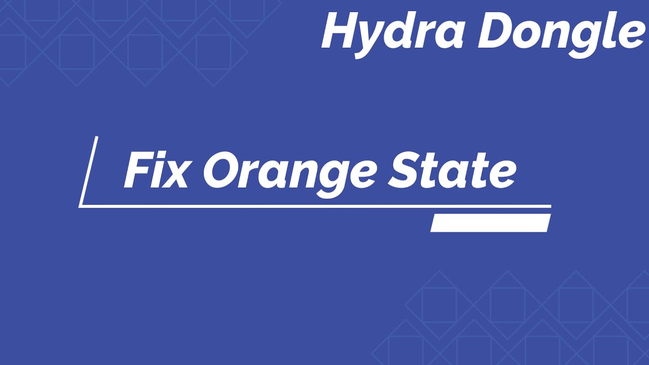 Realme C3 (RMX2027) Orange State Fix By Hydra Dongle - YouTube