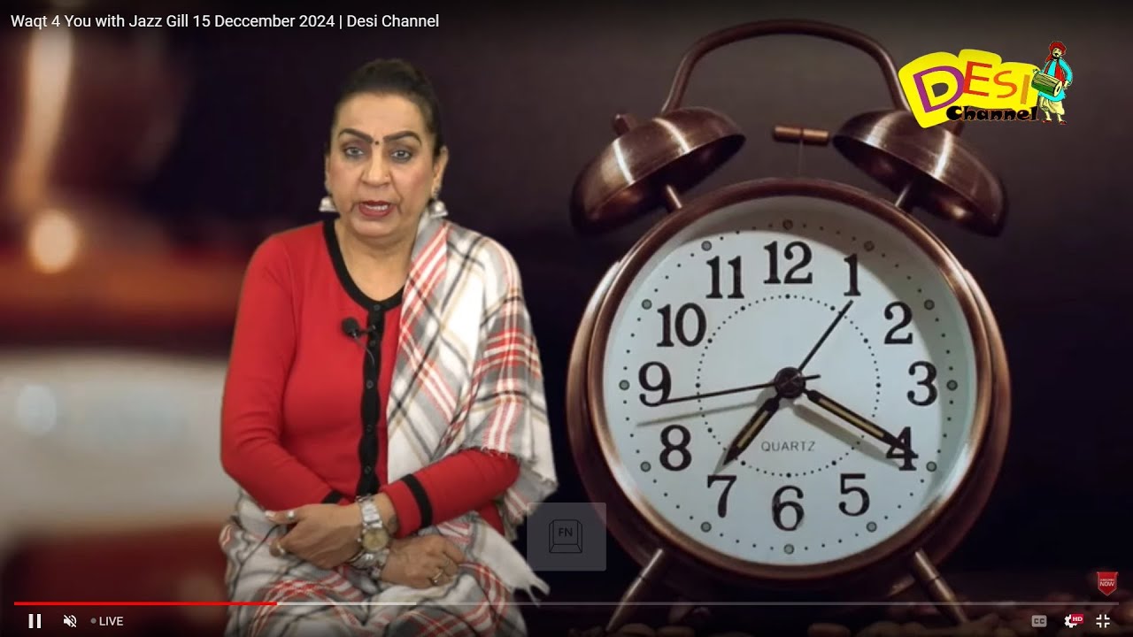 Waqt 4 You with Jazz Gill 15 Deccember 2024 | Desi Channel - YouTube