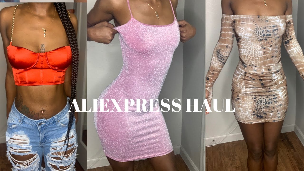 Aliexpress Haul Baddie On A Budget Youtube