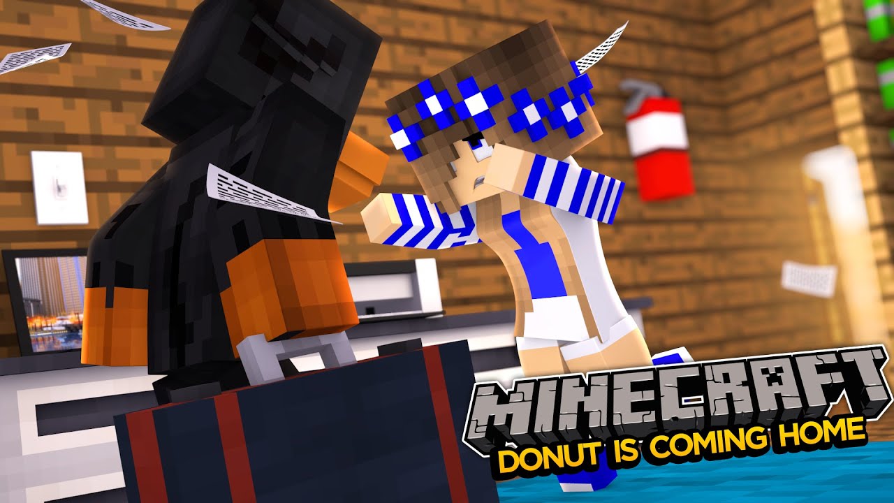 Minecraft-DONUT MOVES HOME TO THE MAGICAL KINGDOM!! - YouTube